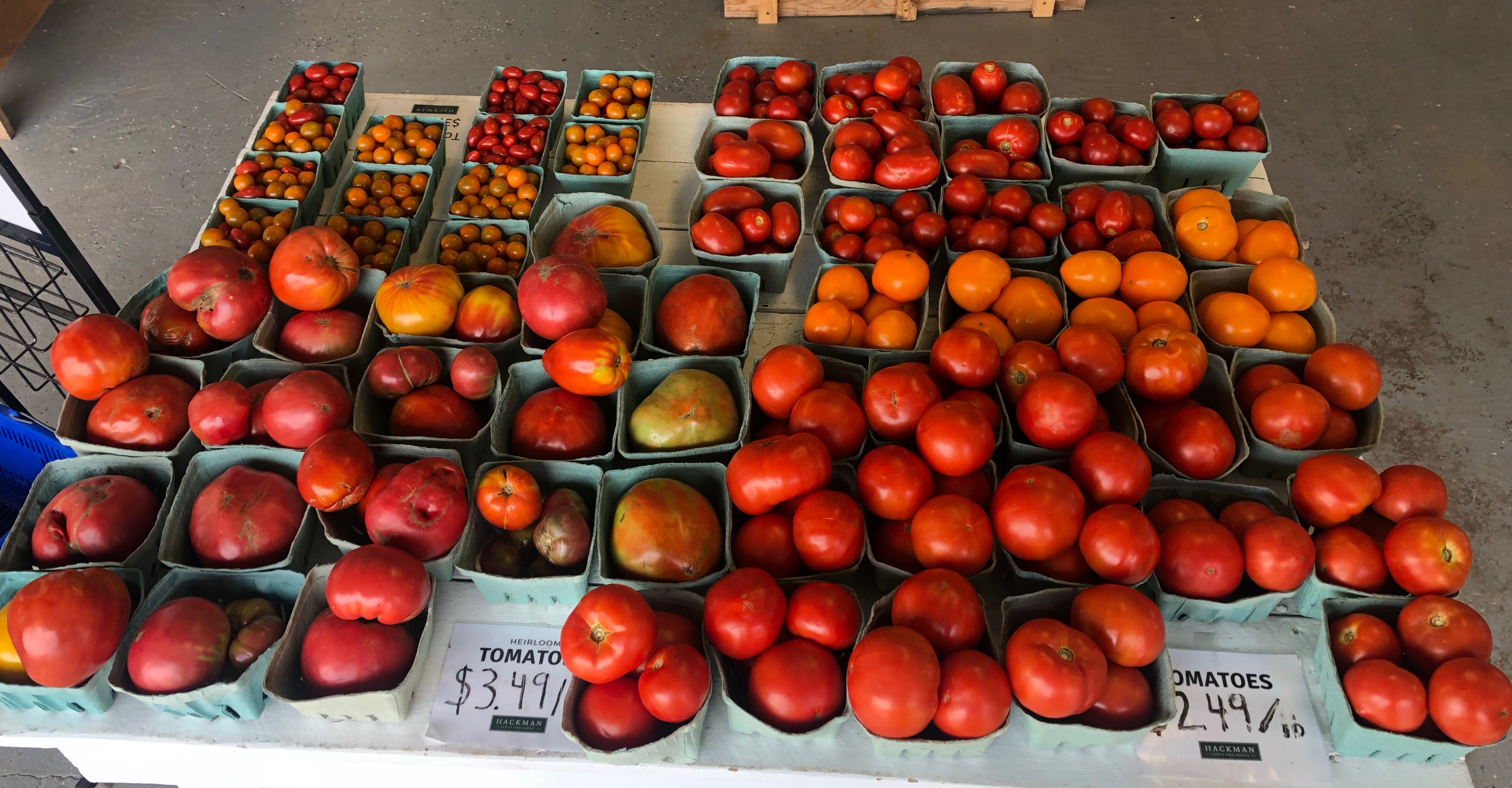Veg2table: Hackman Family Farm Market 🥔 🥬 🌽 🍆 🫑 🌶 – Walt’s Diner